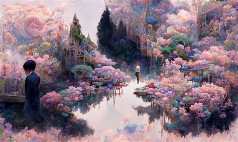 主催者のかねりんさん「社会課題の解決を」nftアートの展示会 和歌を元に“aiが描いた”色鮮やかな作品も 東海テレビnews