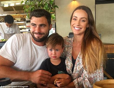Pregnant Ex Big Brother Star Krystal Forscutt Goes Topless Daily Mail