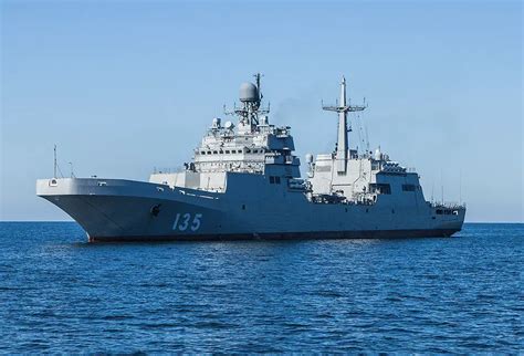 Russias Lst Landing Ship Ivan Gren Completes Acceptance Sea Trials