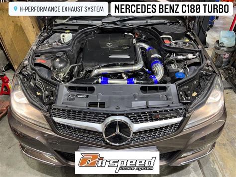 Mercedes Benz C180t W204 Upgrade Turbo Suction Pipe Airspeed Intake