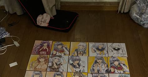 艦隊これくしょん コミケの色紙ラインナップ 阿賀まりの船長のイラスト Pixiv
