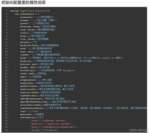 Vue3使用ckplayer进行摄像头直播视频vue3 Ckplayer Csdn博客