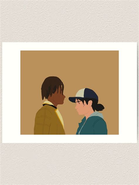 The Walking Dead Game Final Season Clementine And Louis Fan Art Art