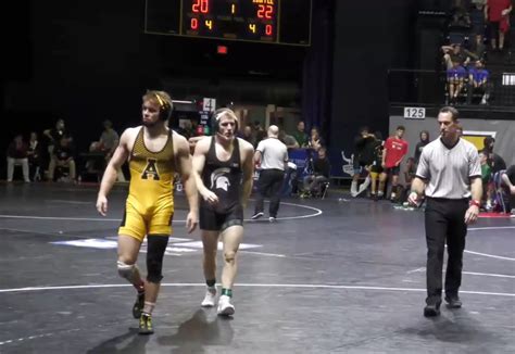 College Wrestler Gets A Visible Boner During Match ThisVid