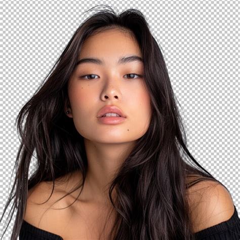Premium Psd Beautiful Young Woman Posing