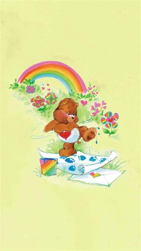 Carebear ♡ Bear Wallpaper Iphone Wallpaper Care Bears Vintage