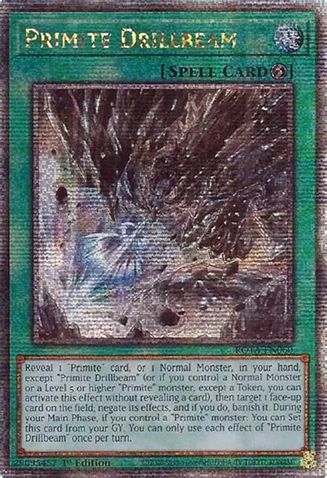 Primite Lordly Lode Quarter Century Secret Rare Rage Of The Abyss