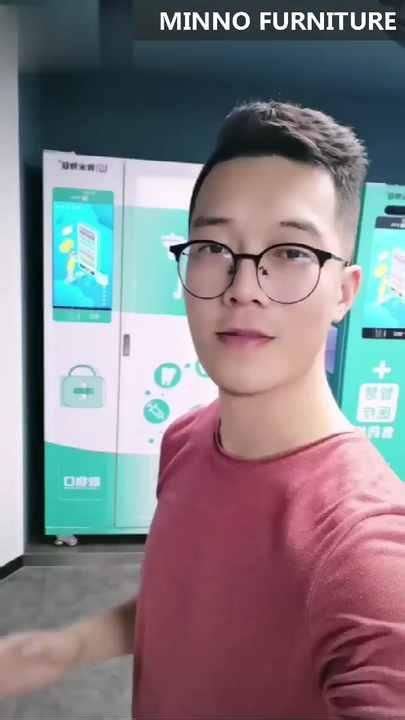 Hot Sale Smart Touch Screen Otc Medicine Vending Machine [video] Touch Screen Vending Machine