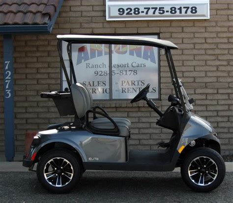 2025 E Z GO Freedom RXV ELiTE Lithium Metallic Charcoal Arizona