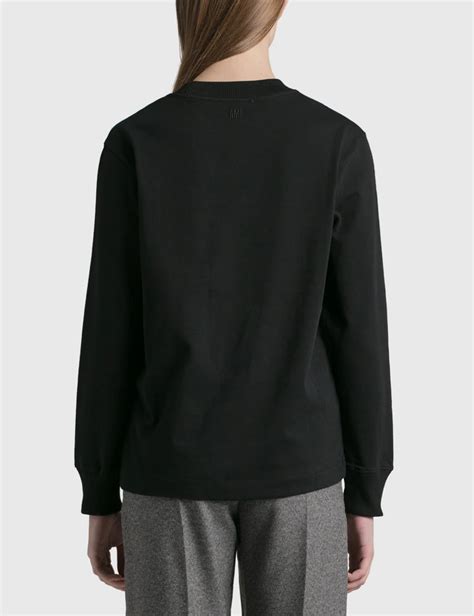 Ami Ami De Coeur Long Sleeve T Shirt Hbx Globally Curated Fashion