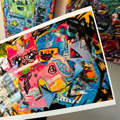 Print Unikitty X Benny Silly Colorful Etsy