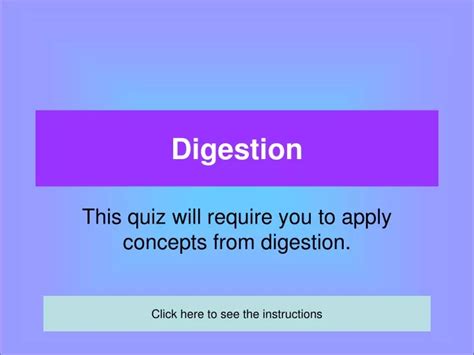 Ppt Digestion Powerpoint Presentation Free Download Id9696533