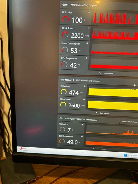 i don t why my gpu is at a 100 utilization and my cpu is only using 5