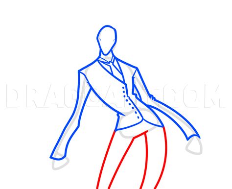 How To Draw Slenderman Drawing Step By Step By Dawn Dragoart