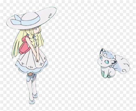 Vulpixandlillie Lillie Lilya Vulpix Alolanvulpix Cartoon Hd Png Download 768x606