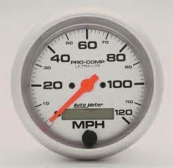 Purchase Auto Meter 4487 Ultra Lite In Dash Electric Speedometer In