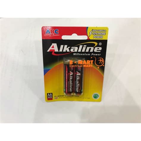 Jual Baterai AA Alkaline Isi 2 AA Battery ABC Alkaline GROSIR Batrai AA Murah Alkaline