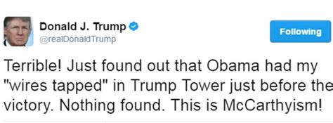 Trump Stands By Unverified Wiretap Claim Bbc News