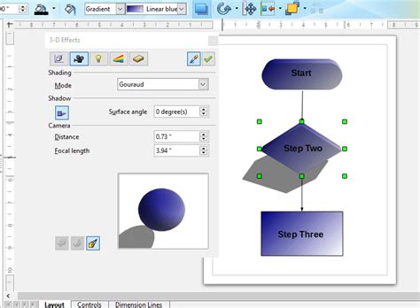 So Richten Sie Ein Flussdiagramm Mit Der Libreoffice Draw Flowchart Designer Software Ein
