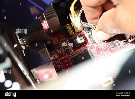 Computer Hardware Activities At Home We Can Do Many Tasks Of Computer Hardware Ourselves Stock