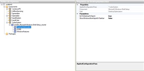 Image windows 10 Unattend xml incomplet Problème pour sauter des