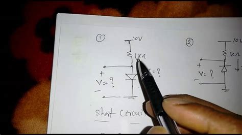 Problems On Diode Circuits 1 Youtube