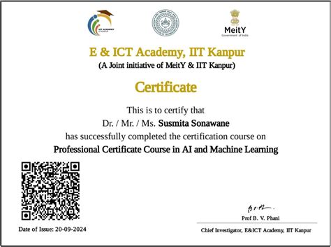 Ai Machinelearning Iitkanpur Professionaldevelopment