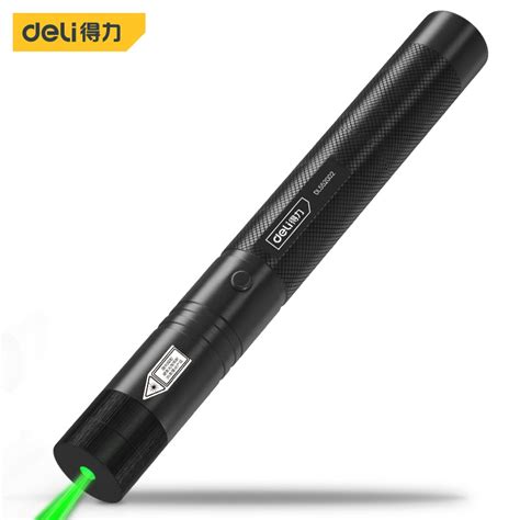 Jual Deli Laser Pointer Senter Laser 3b Sinar Hijau Rechargeable