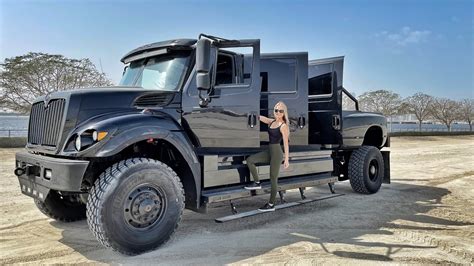 500 000 Monster Pickup Truck With 6 Doors Youtube