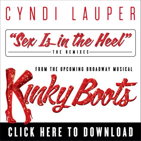 Stream Sex Is In The Heel Morels Original Club Mix By Cyndi Lauper