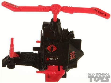 Gi Joe Cobra Gyrocopter Motorized Action Pack Compleet Old School Toys