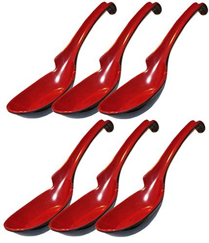 Happy Sales Melamine Soba Rice Spoons Chinese Won Ton Soup Spoon