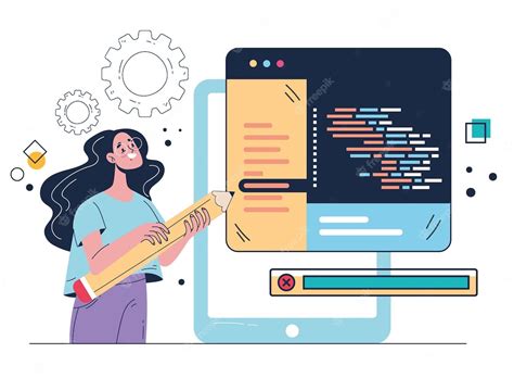 Programa De Código De Software Código De Desarrollador De Negocios