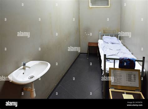 Germany Berlin Alexanderplatzthe Ddr Museum A Cell From The Stasi