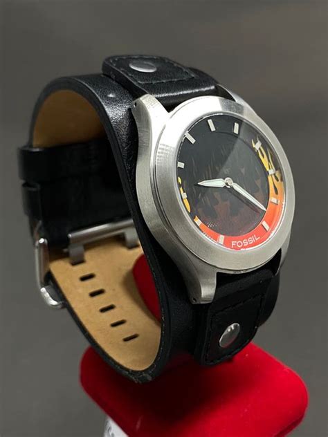 Vintage Vintage Fossil Big Tic Fire Animate Jr 8200 Men S Watch Grailed
