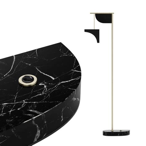 Greenapple Opposite Floor Lamp 3D Model For Corona