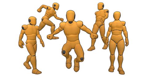 Human Basic Motions 3d Animations Unity Asset Store