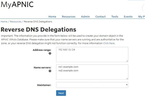 setting up reverse dns without help of data center reverse dns record