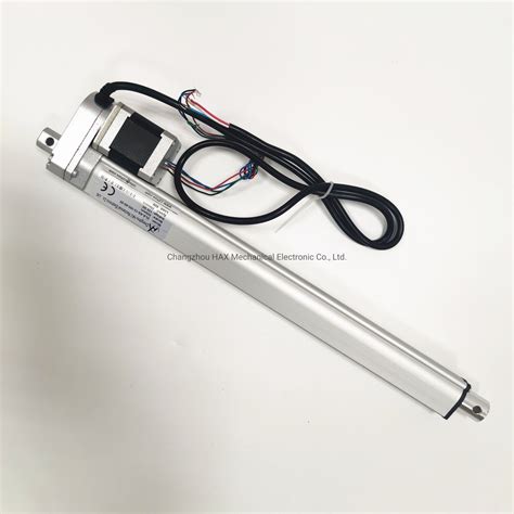 Stepper Motor Linear Actuator 12V 500lbs 400mm Stroke Stepper Linear Actuator And Step Linear
