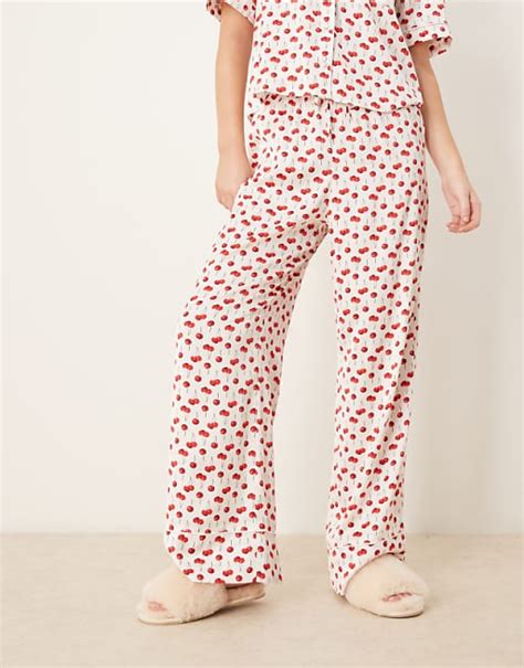 Abercrombie And Fitch Pantalon Court Densemble De Pyjama à Imprimé