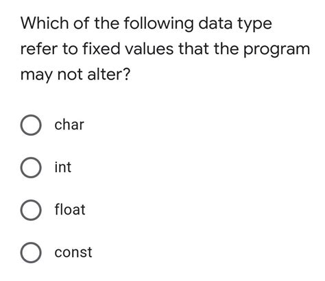 Solved In C The Output Of The Statement Cout