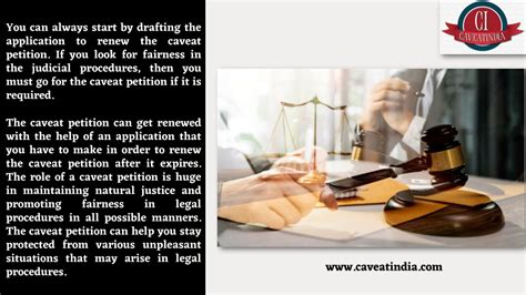 Ppt Caveat Application Supreme Court Powerpoint Presentation Free