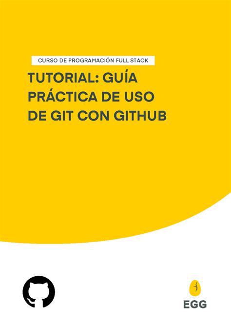 14 Guía Práctica De Uso De Git Con Github Tutorial GuÍa PrÁctica