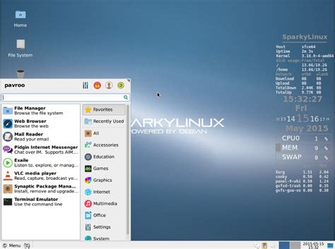 Sparkylinux 47 Tyche Out Now With Latest Debian Gnulinux 9 Stretch