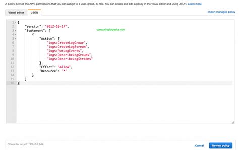 Configure AWS VPC Flow logs to CloudWatch Log group | ComputingForGeeks