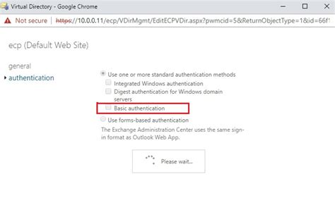 Exchange 2019 Error 500 After Logging Into ECP OWA Solutions