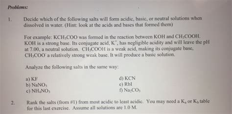 Is Table Salt Acidic Basic Or Neutral Decoration Examples