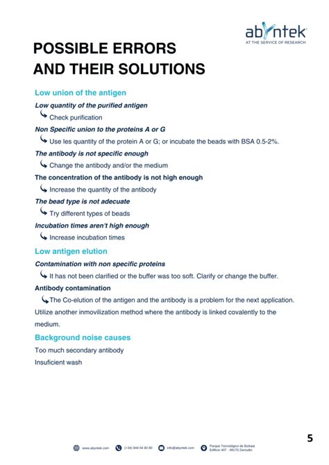 Inmunoprecipitation Protocol Abyntek Biopharma