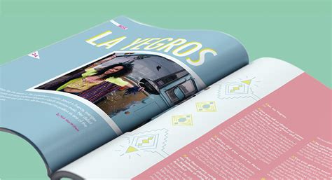 Magazine Layout Making The Grid On Behance