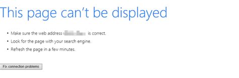 Fix This Page Cannot Be Displayed On Internet Explorer Valibyte